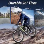 K820 250W Electric Bike – 40 Miles Range