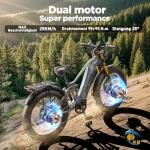 Dual Motor Full Suspension eBike - BURCHDA
