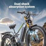 Dual Motor Full Suspension eBike - BURCHDA