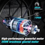 RCB RK8S 26" City Electric Bike - 250W Power