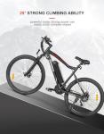 SAMEBIKE Electric Mountain Bike: 100KM Range Adventure