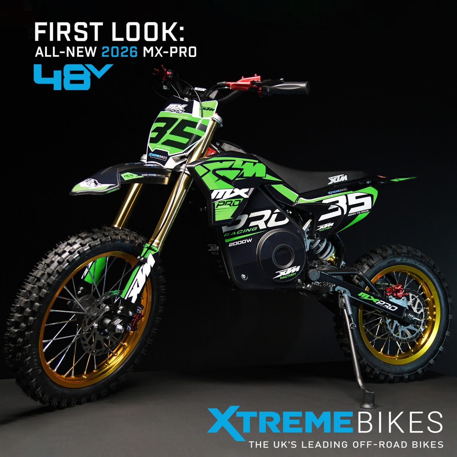 2026 XTM MXPRO 2000W Electric Dirt Bike for Adventure