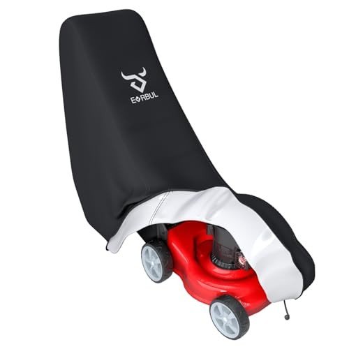 Heavy Duty Waterproof Lawn Mower Cover - Protect Your Mower