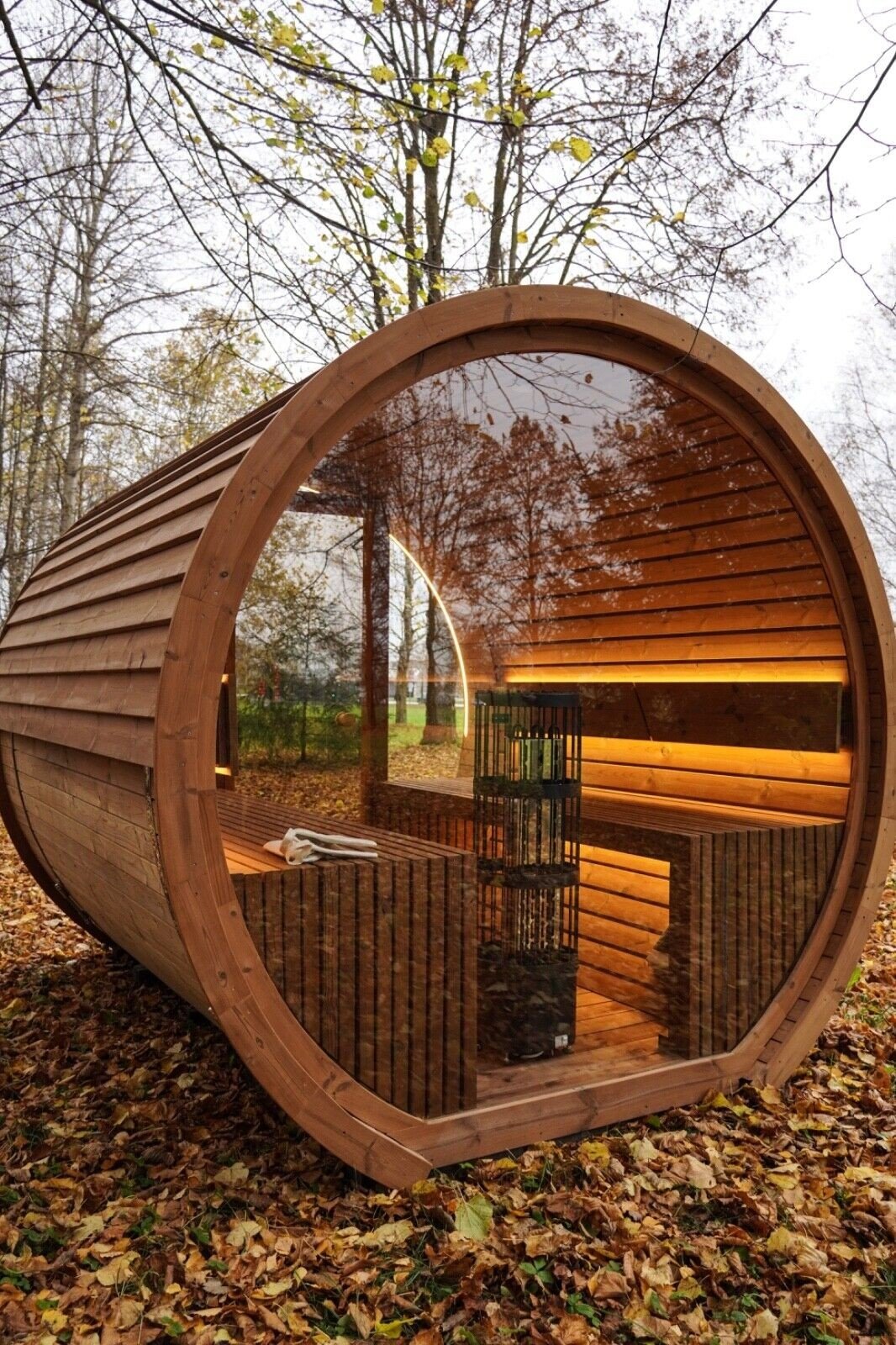 Enhance Your Garden with Eden Hut Barrel Sauna
