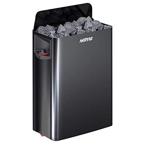 Harvia Black Steel Sauna Stove with Control