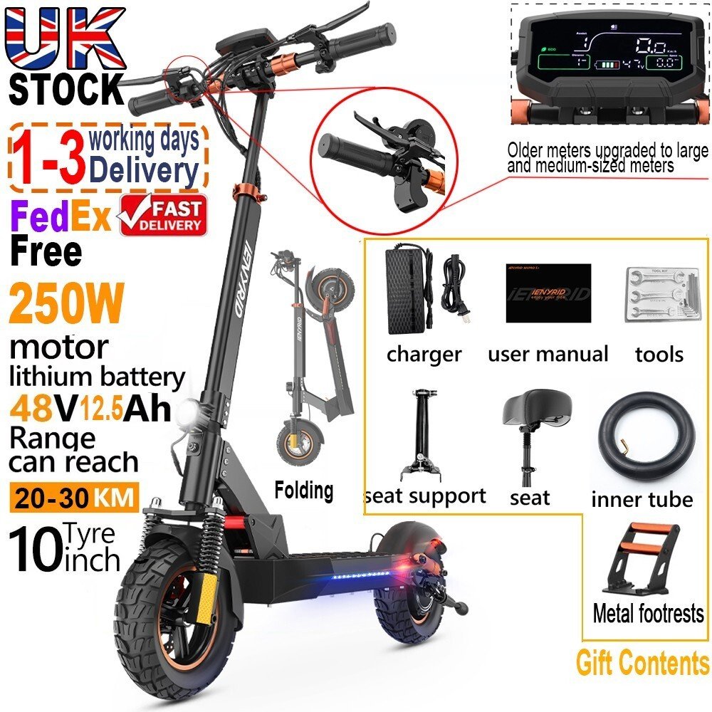 iENYRID 10" Off-Road Electric Scooter - Fast & Fun!