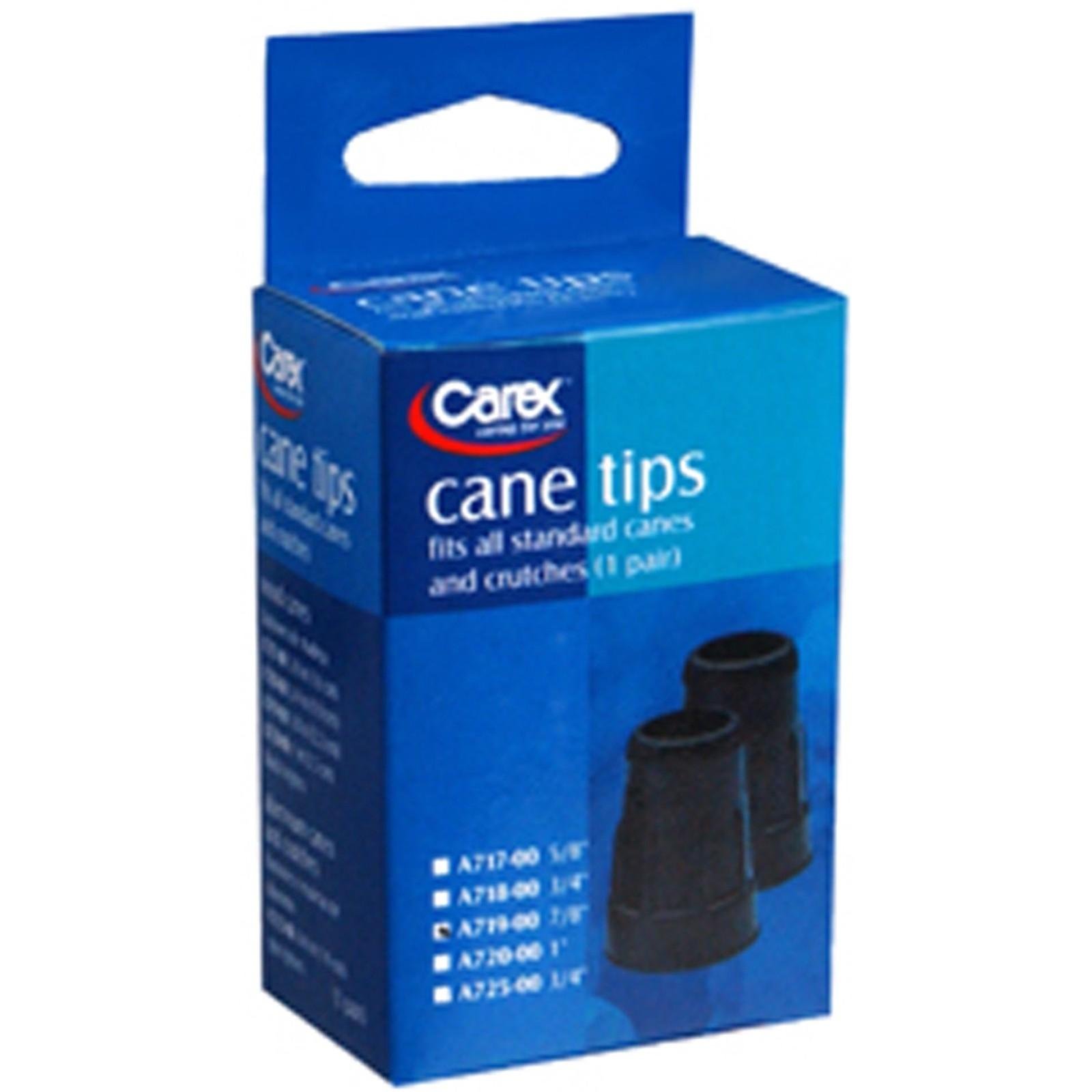 Carex Universal Cane Tips for Better Stability