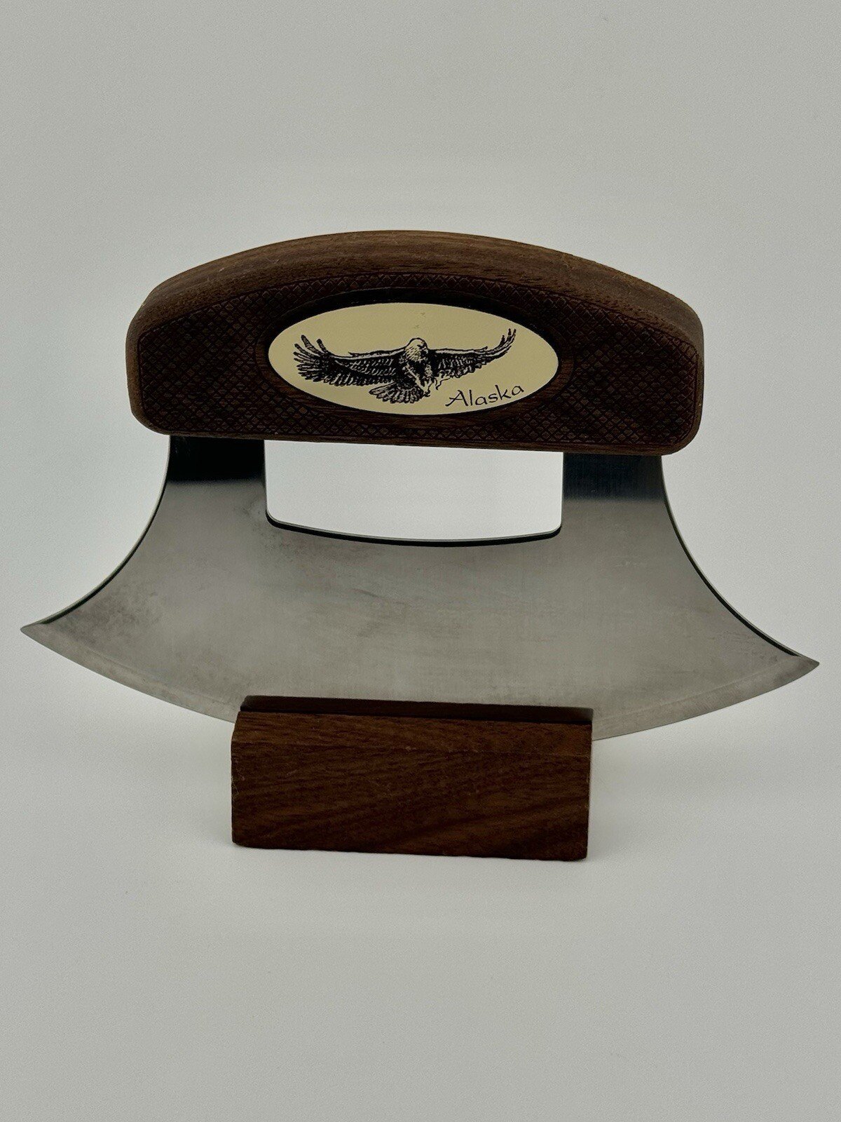 Alaska Ulu Knife with Eagle Design - Shop Now!