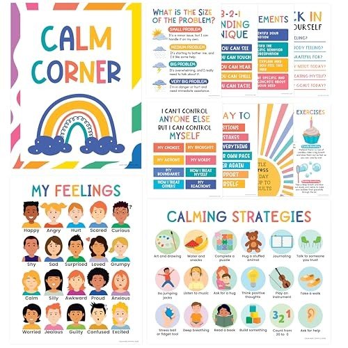 Calming Corner Sign for Classroom Support