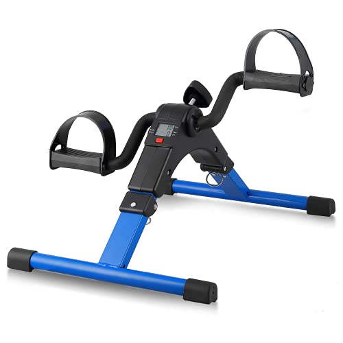 Compact Folding Pedal Exerciser for Home Workouts