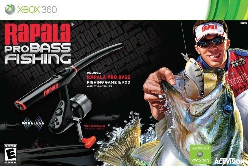 Rapala Pro Bass Fishing Rod for Xbox 360