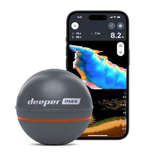 Deeper MAX GPS Fish Finder – Castable & Portable