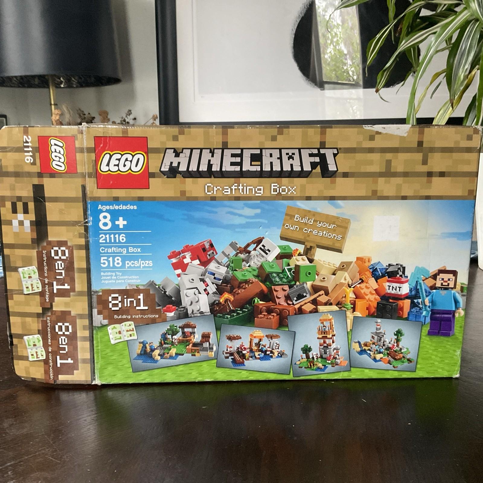 Minecraft LEGO Crafting Box Set 21116 - Build Fun!