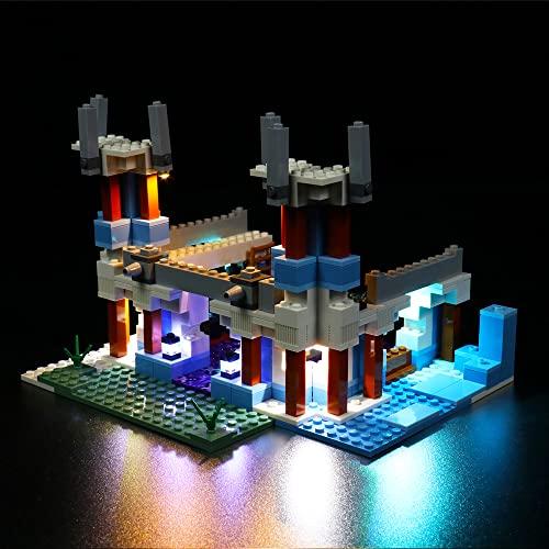 VONADO Minecraft Ice Castle LED Light Kit