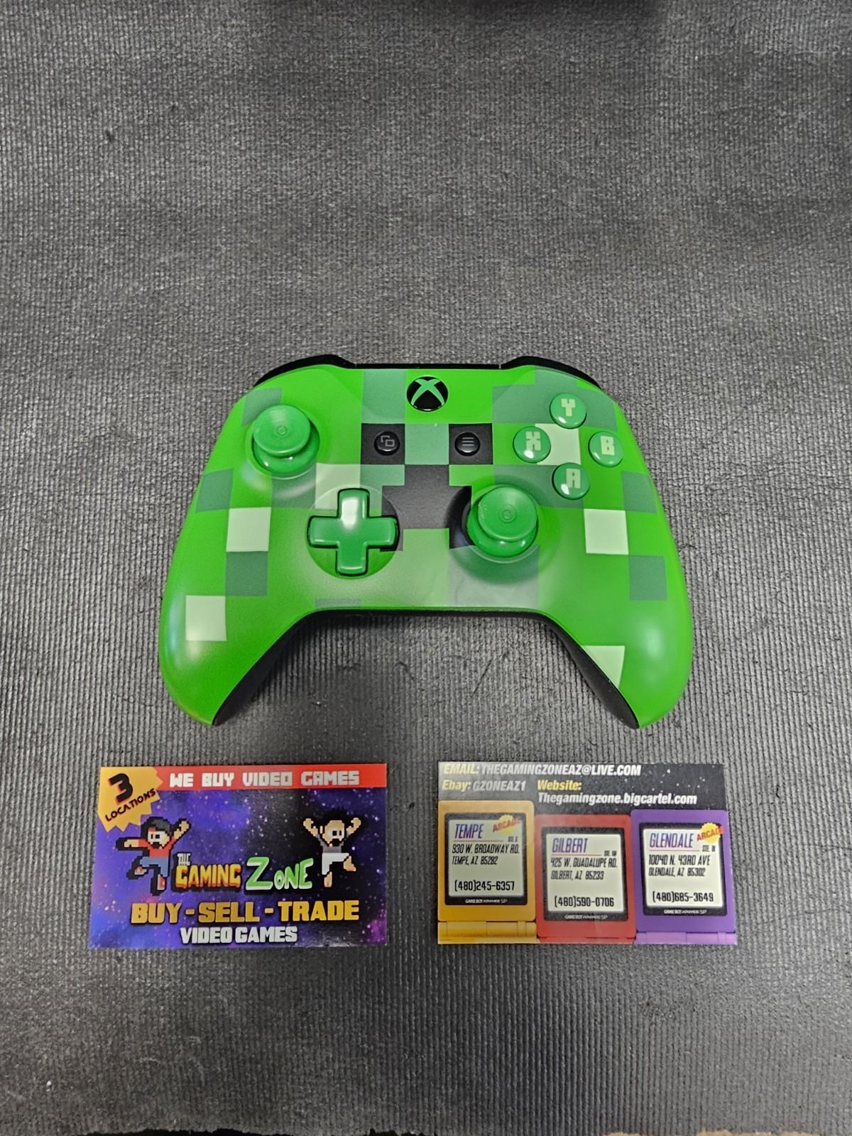 Minecraft Xbox One S/X Creeper Controller – Cool Gear!