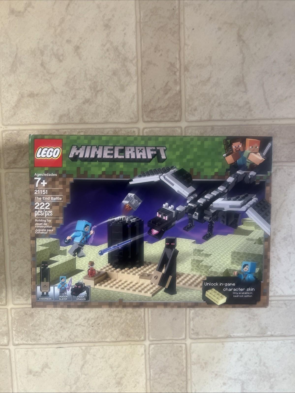 LEGO Minecraft End Battle Set with Ender Dragon