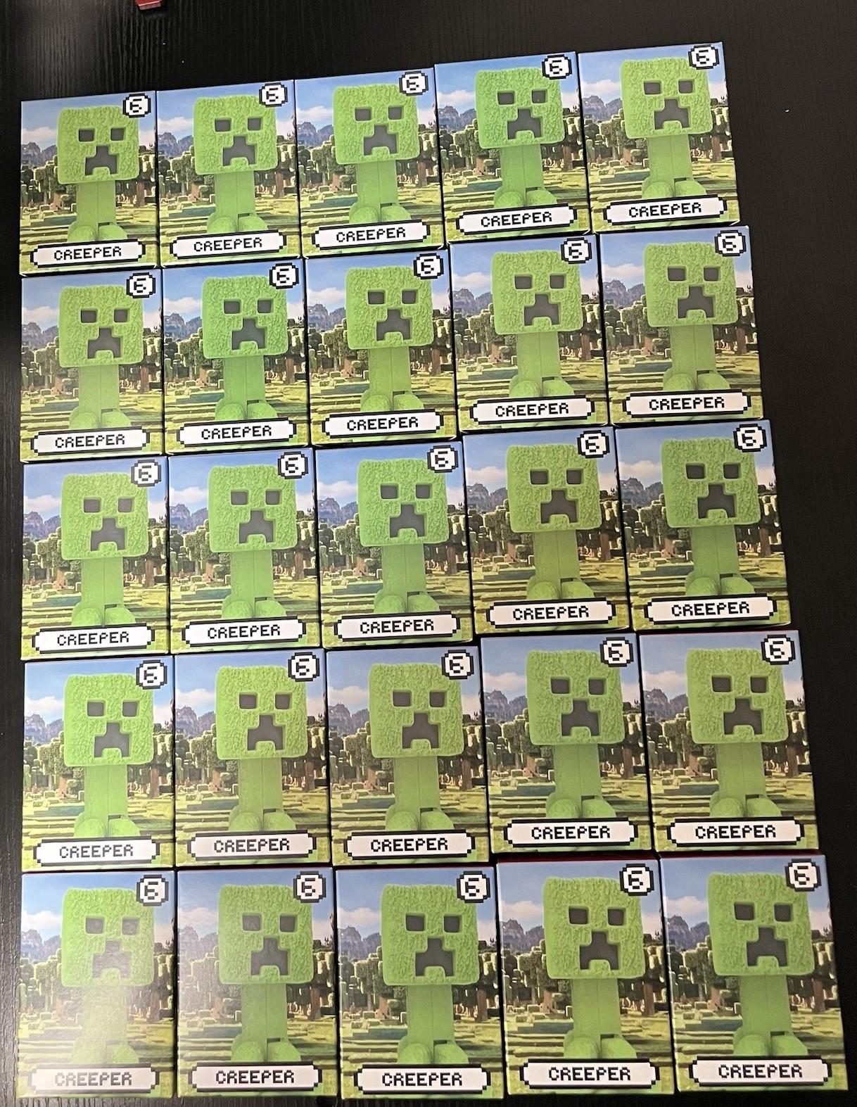 2025 McDonald's Minecraft Creeper Toy - Brand New!