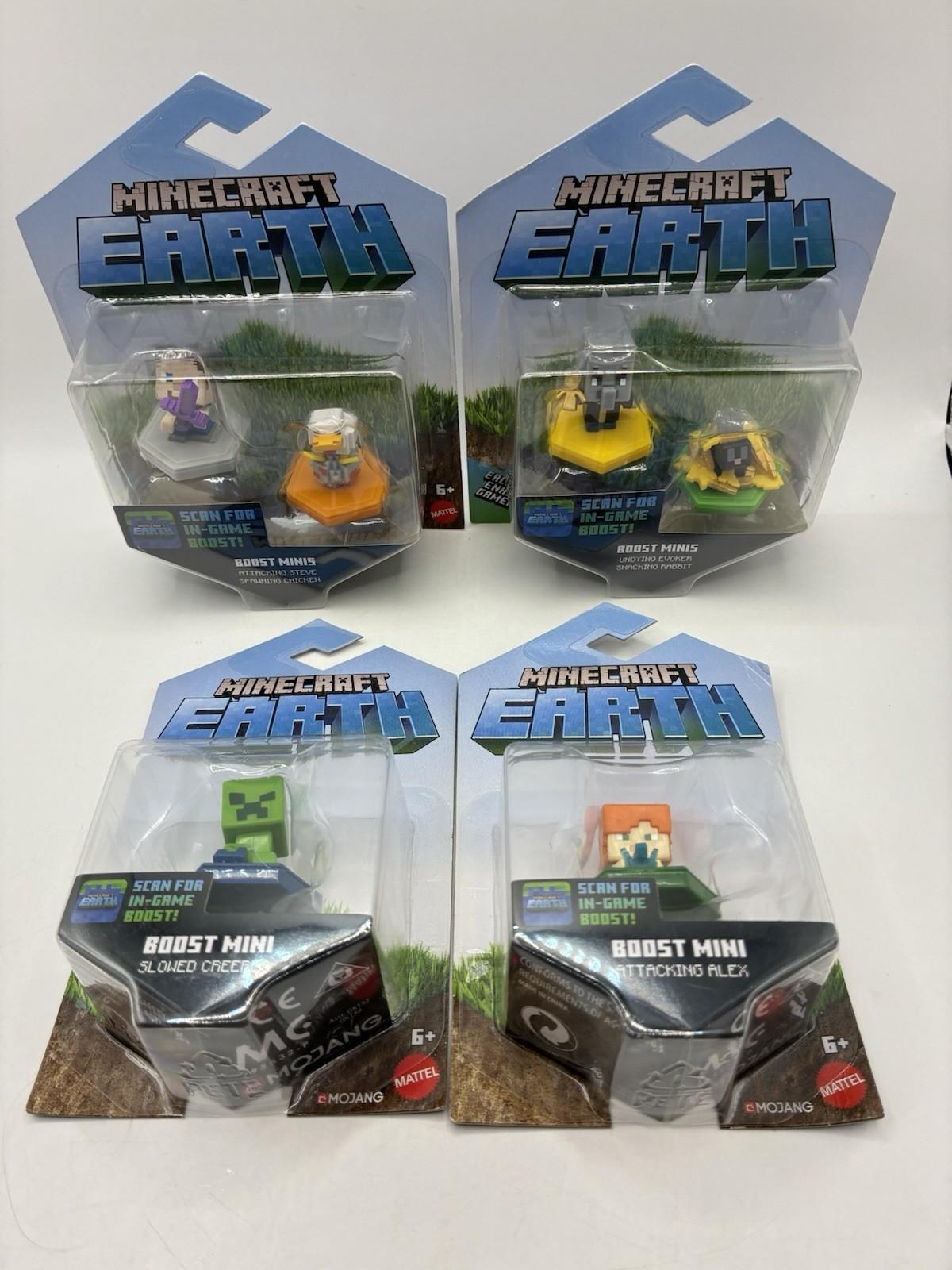 NEW Minecraft Earth Boost Mini Set - 6 Figures