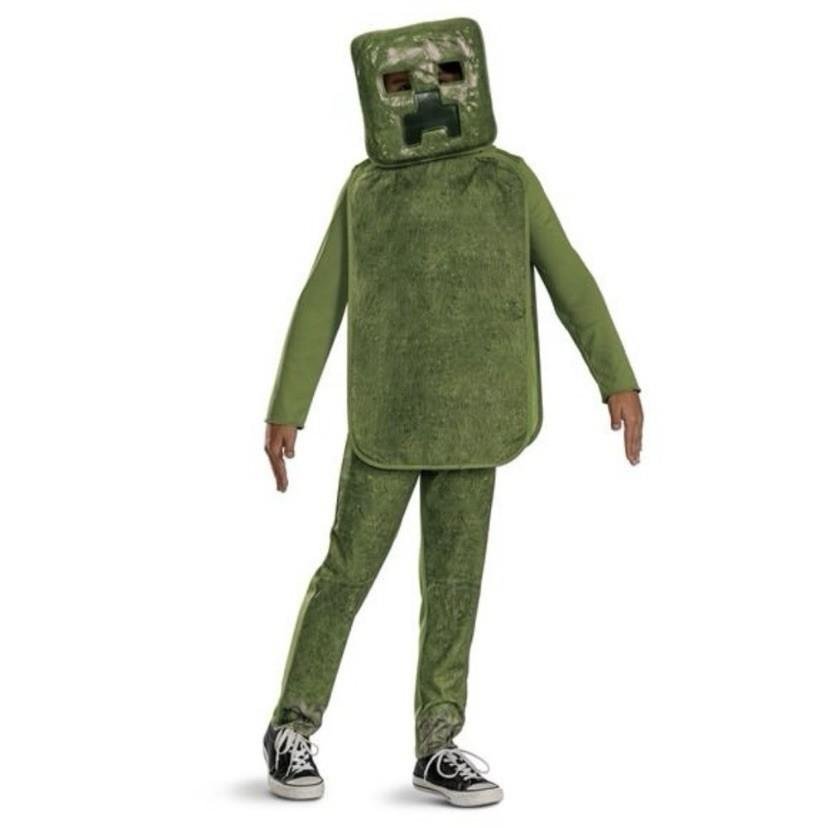 Minecraft Pop Out Creeper Costume for Boys, Size Medium