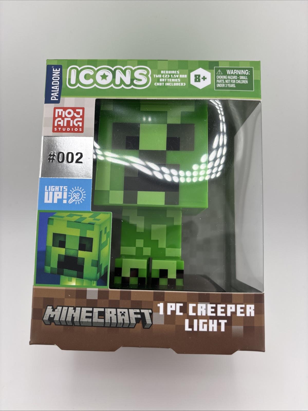 Minecraft Creeper Night Light Lamp - 3D Figure