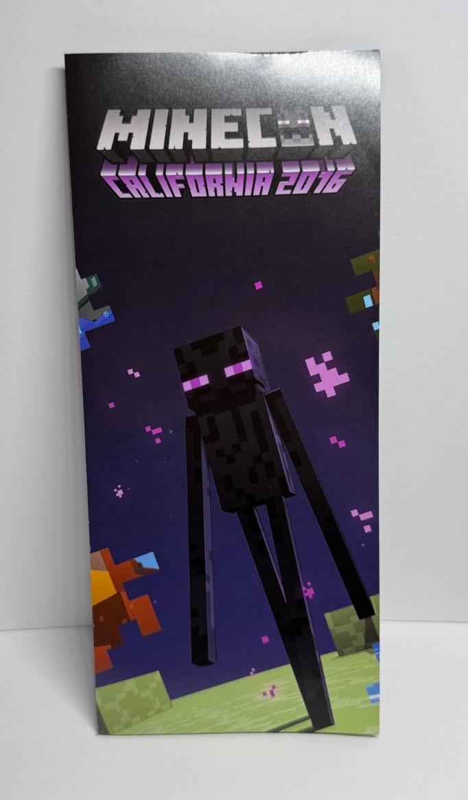 Rare Minecraft Minecon 2016 Event Map – Limited Edition!