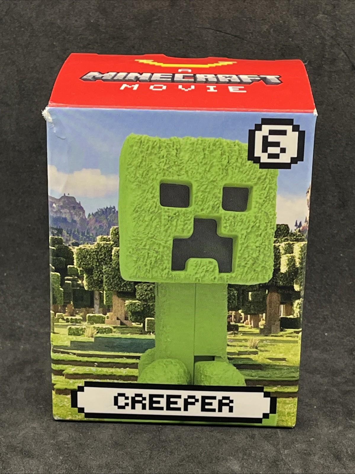 2025 McDonald's Minecraft Creeper Happy Meal Toy