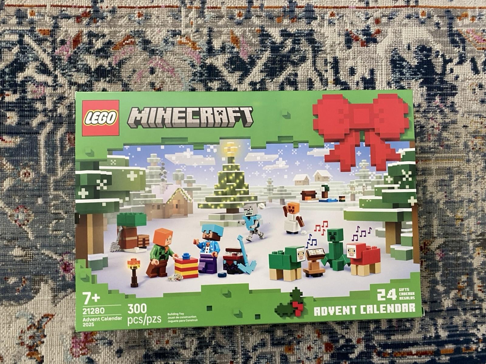 LEGO Minecraft Advent Calendar 2025 - Christmas Fun!