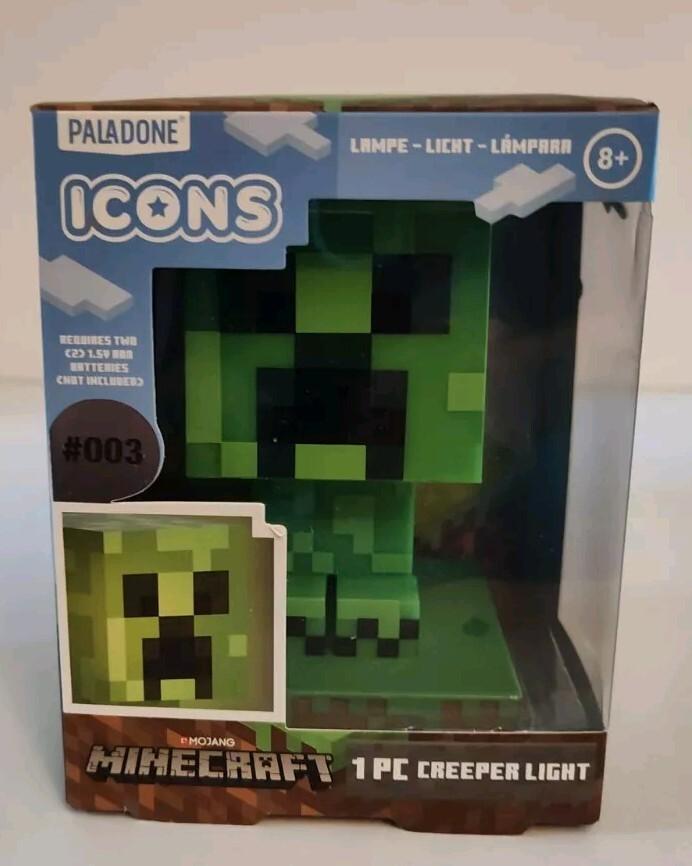 Cool Minecraft Creeper 3D Night Light Lamp