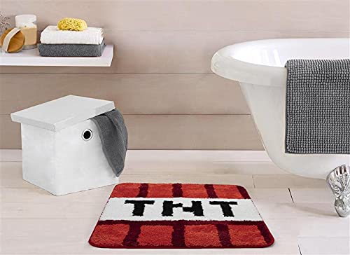 Minecraft Creeper TNT Bath Rug for Kids