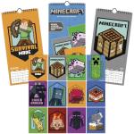 2026 Minecraft Mini Poster Calendar - Fun Gifts