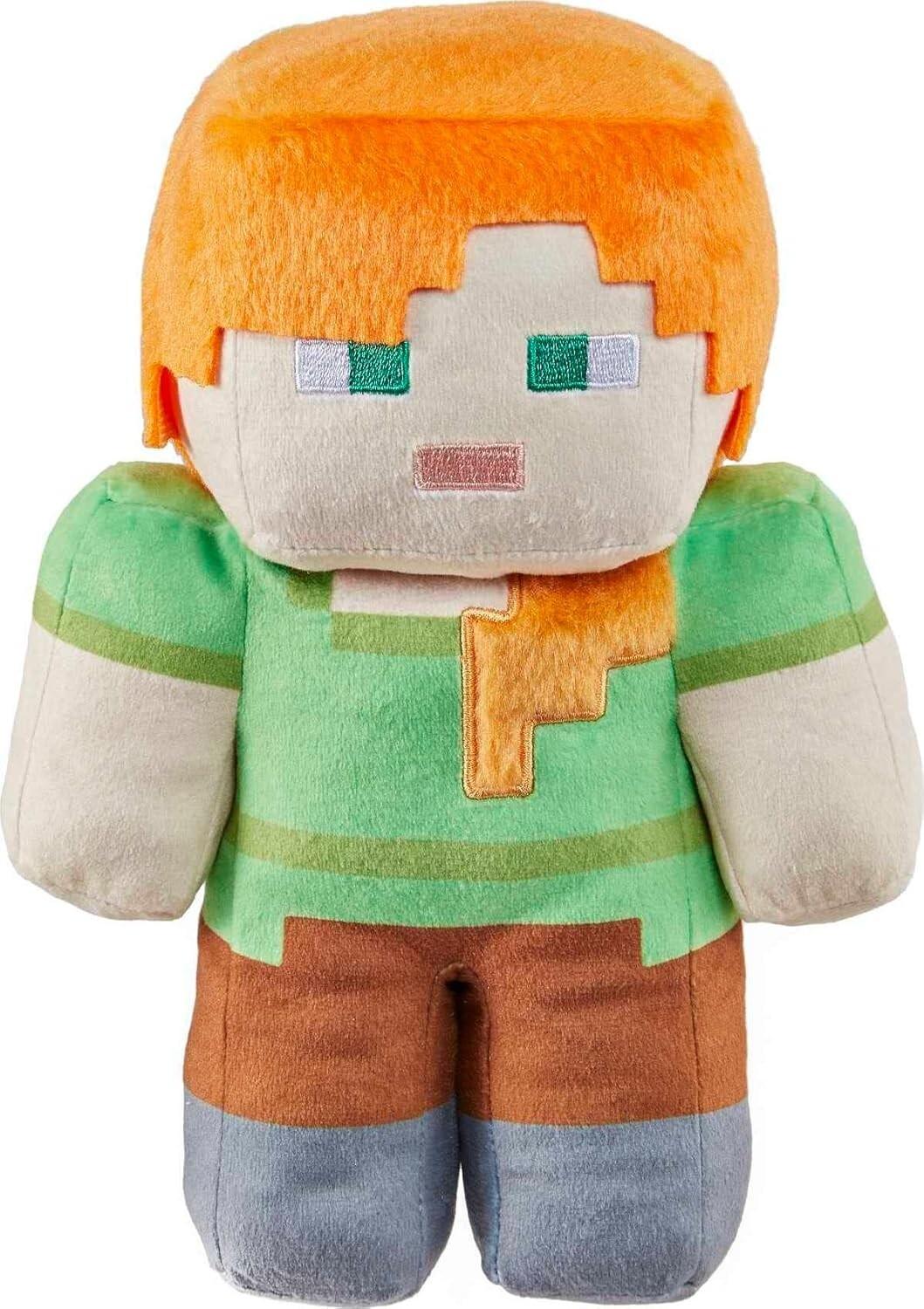 Cute Alex Plush Toy - 8-Inch Minecraft Doll