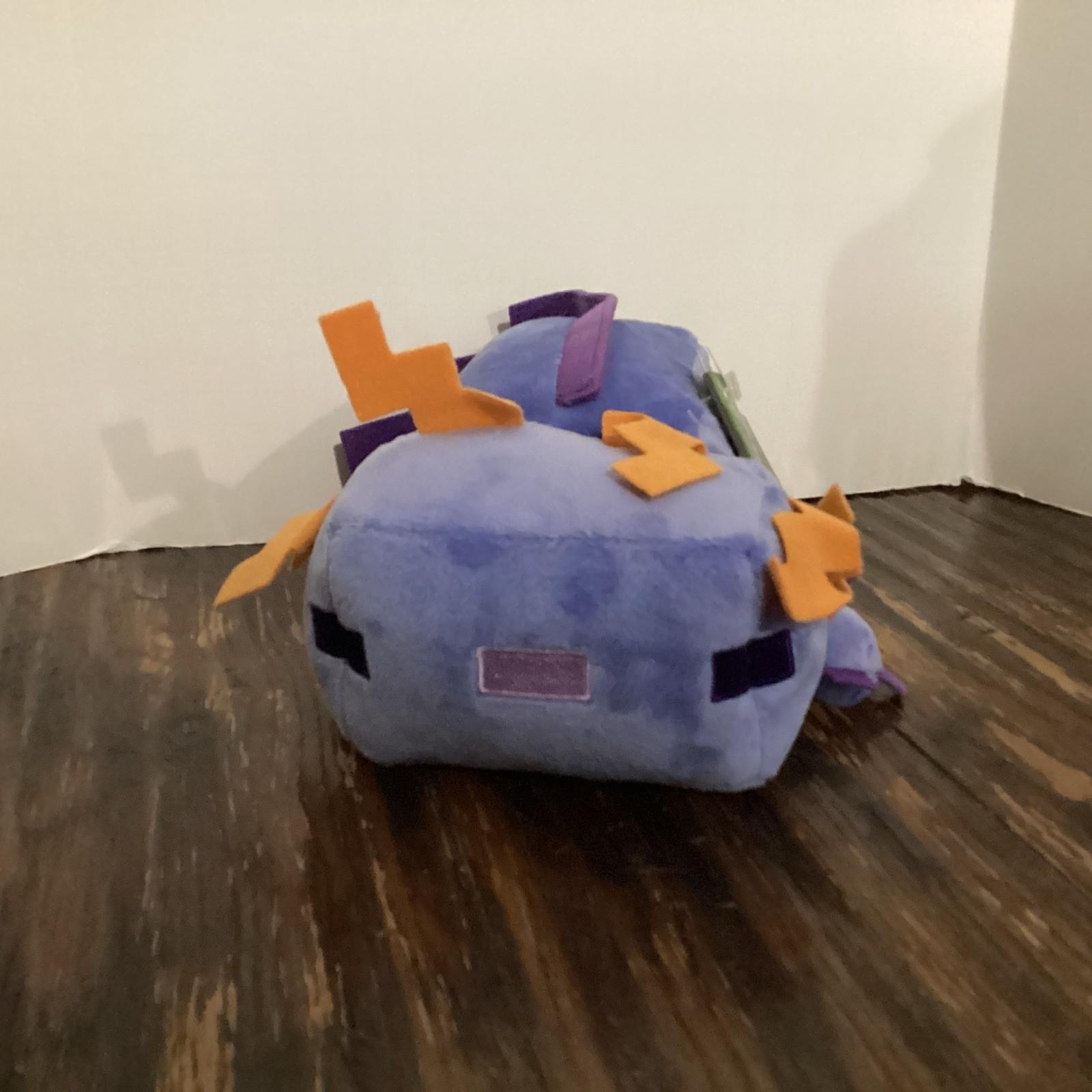 Cute Minecraft Blue Axolotl Plush Toy – Free Shipping!