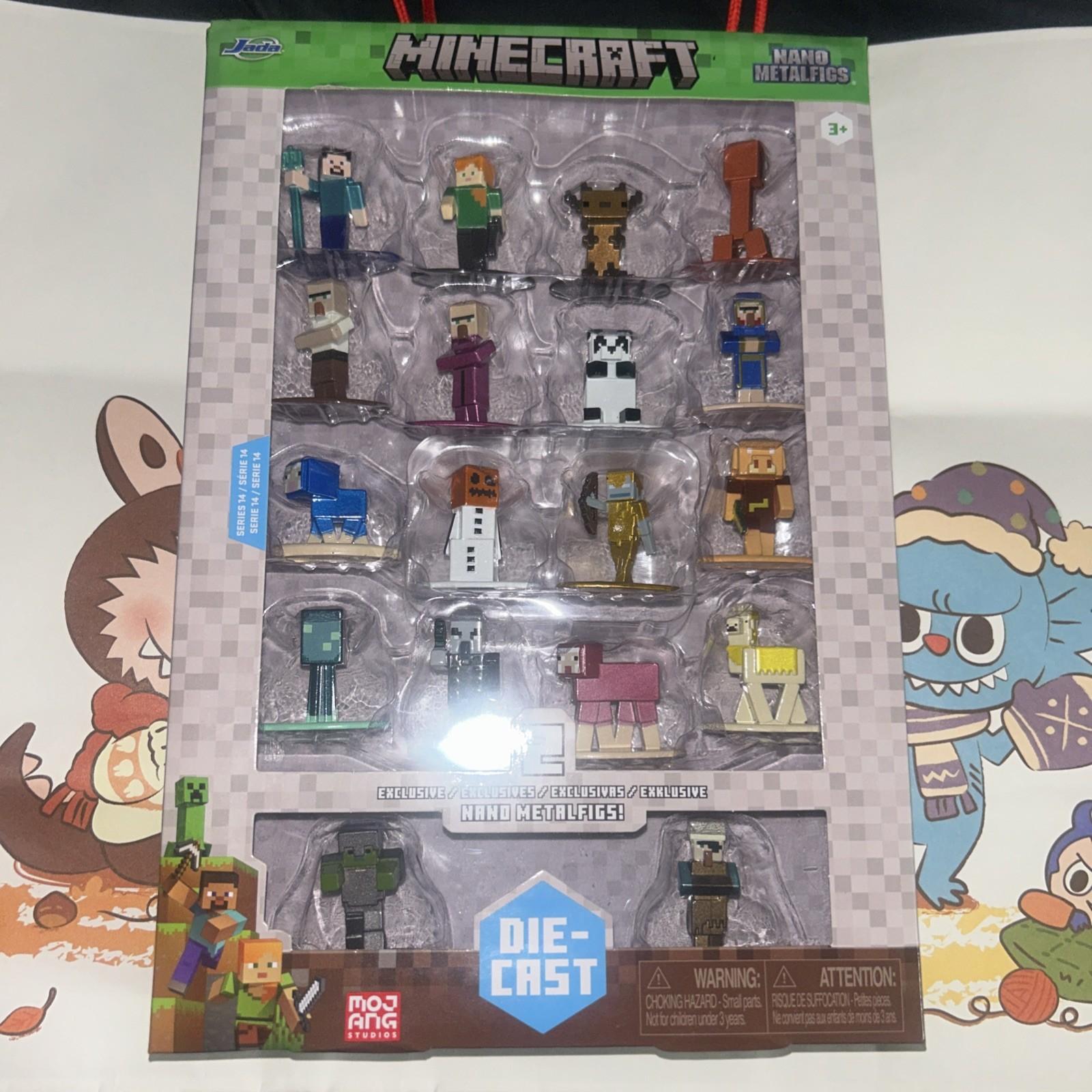 Minecraft Nano Metalfigs 18-Pack Series 8 Figures