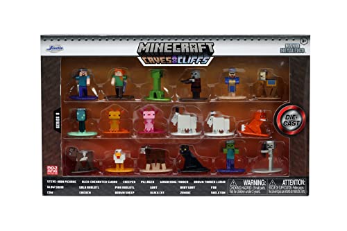 Minecraft Caves & Cliffs Die-Cast Figures 18-Pack
