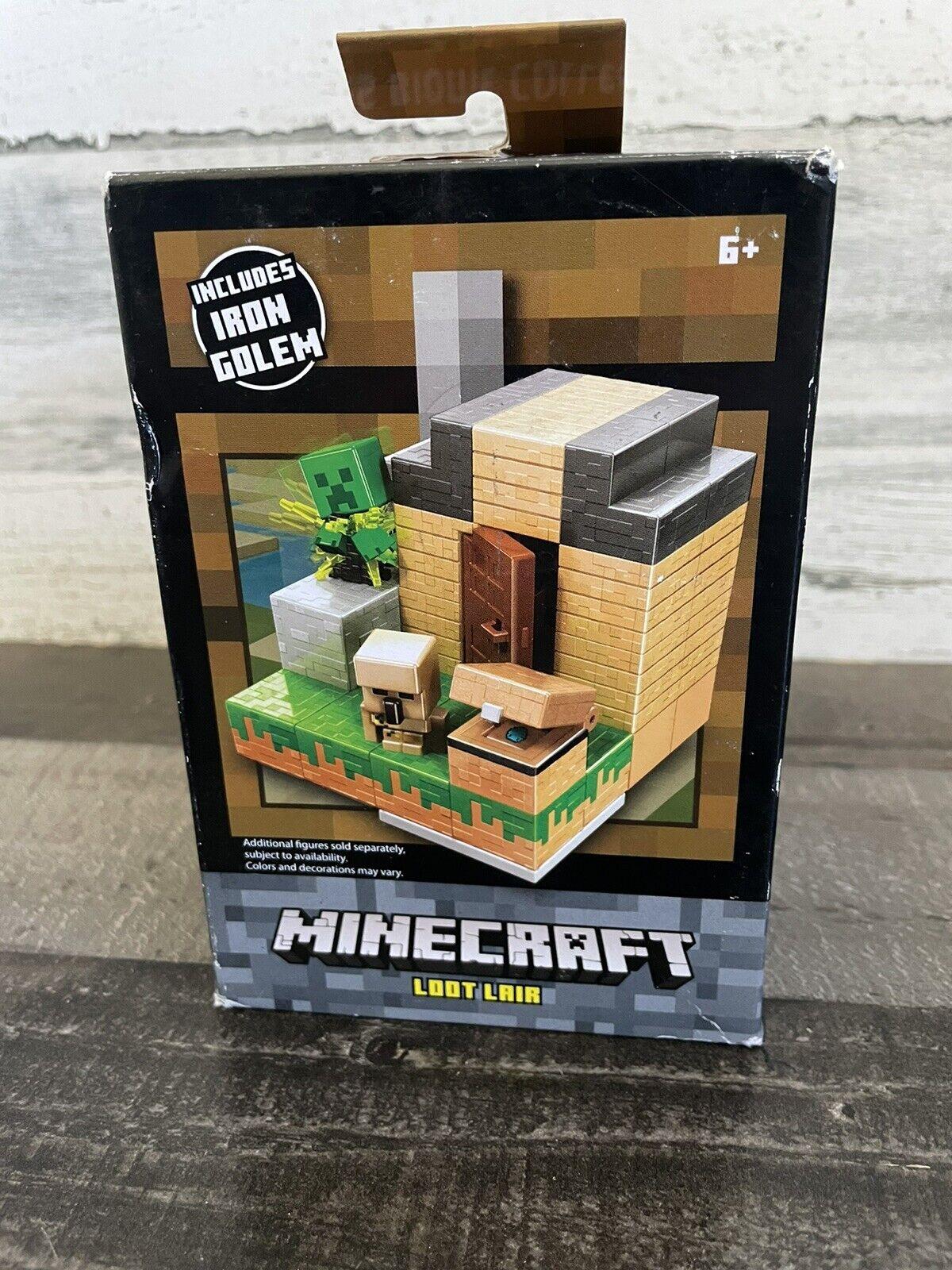 Minecraft Loot Lair Playset with Iron Golem