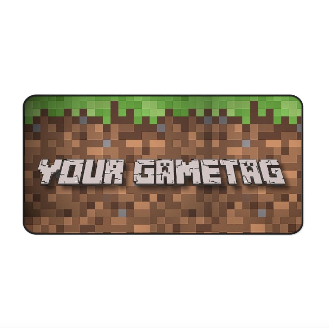 Custom XXL Minecraft Gaming Mouse Pad for Gamers
