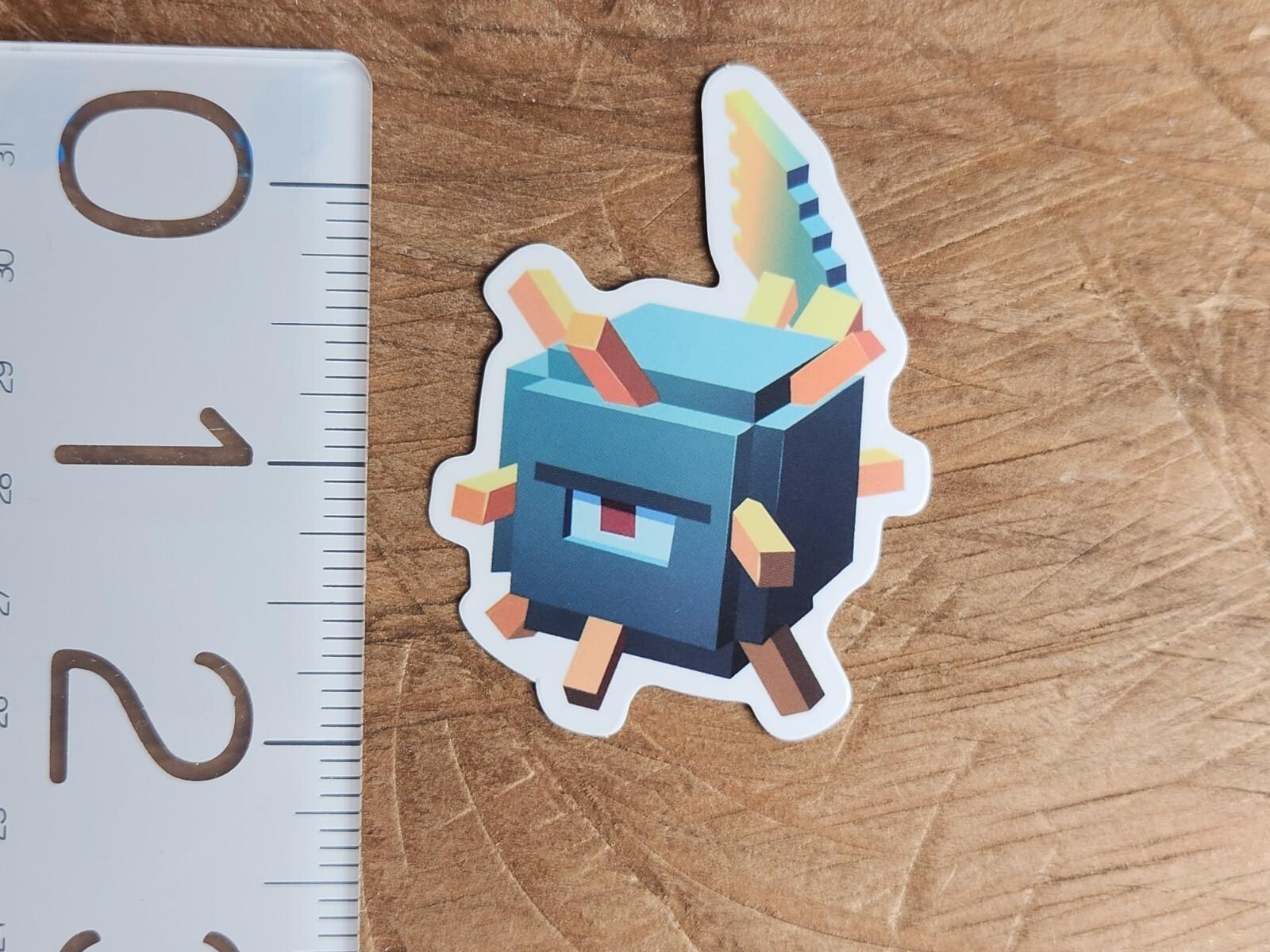 Minecraft Guardian Sticker & Decal Pack – Fun Decor!