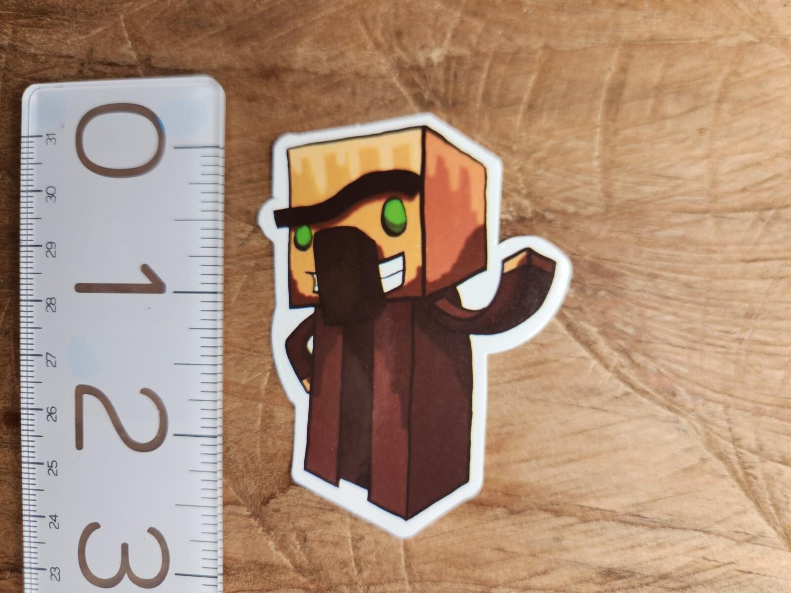 Cool Minecraft Villager Sticker - Fun Decal!