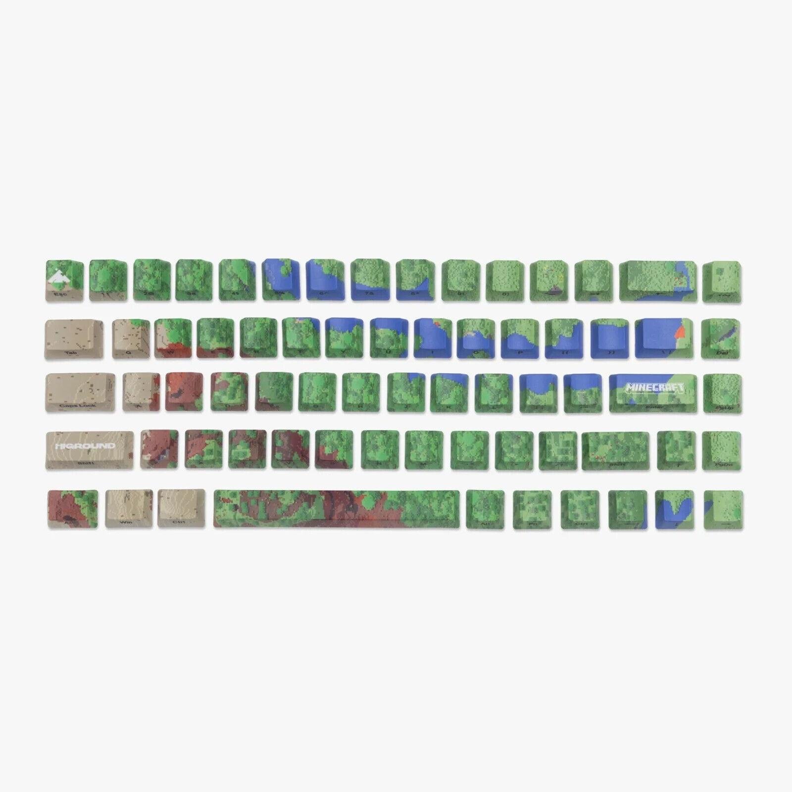 Higround x Minecraft Limited Edition Keycap Set