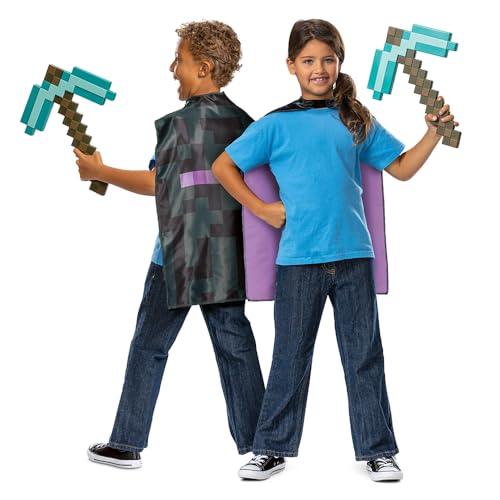 Minecraft Pickaxe and Cape Costume Set for Kids
