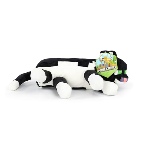 Minecraft Tuxedo Cat Plush Pillow - 18" Buddy