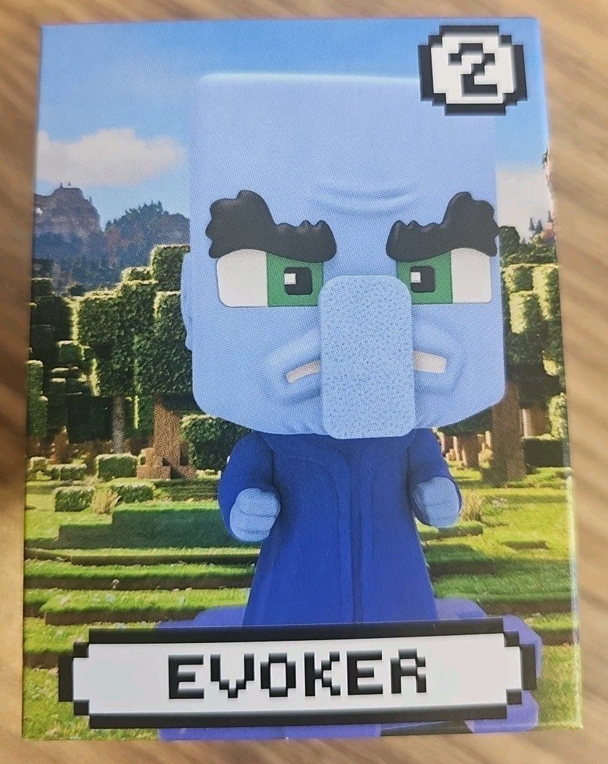 Minecraft Evoker Happy Meal Toy 2025 - Fun Collectible!