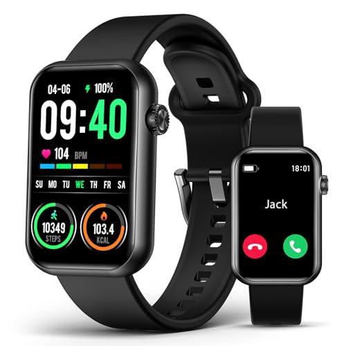 Smart Watch Fitness Tracker - Calls, Heart Rate & Sports