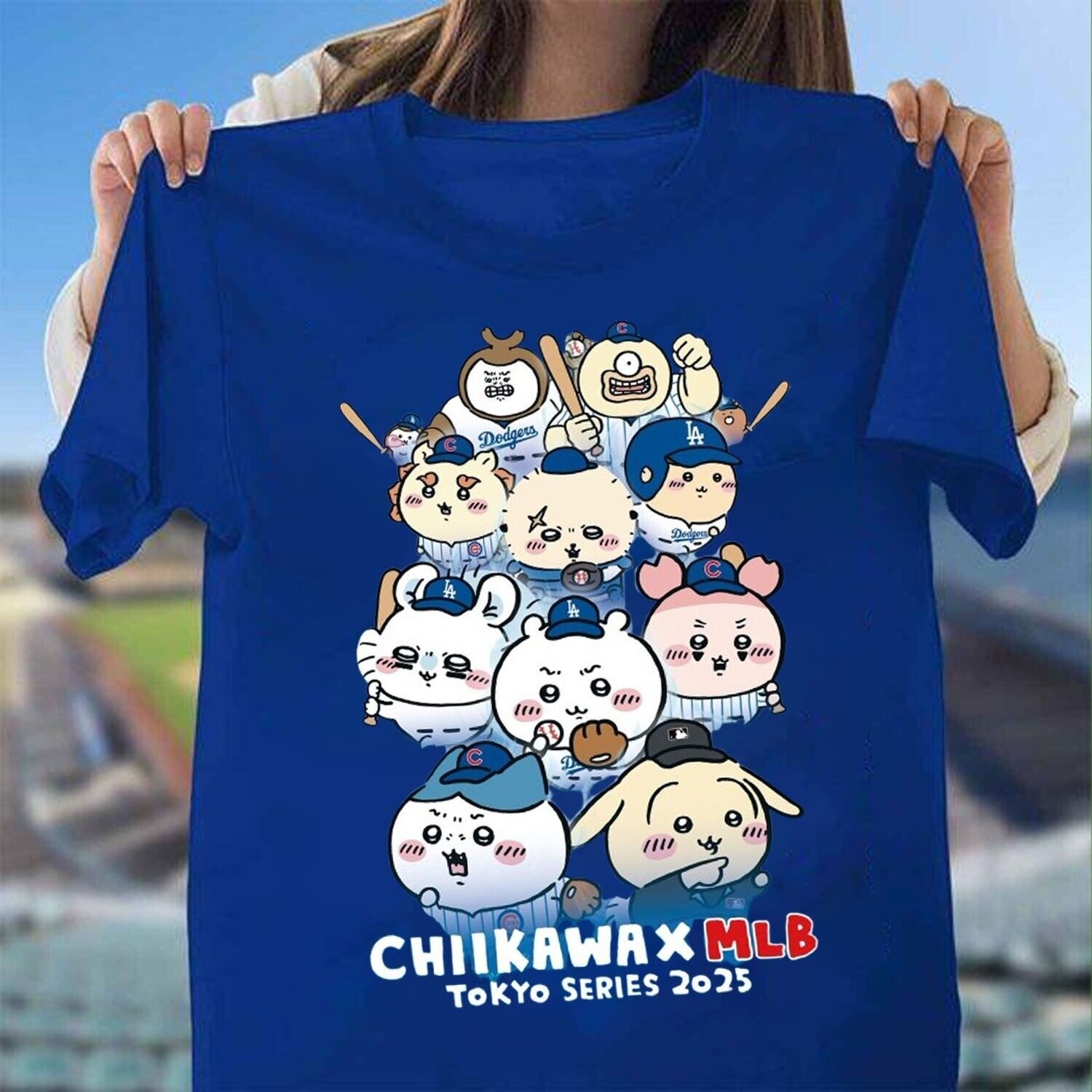 Chiikawa × MLB Tokyo 2025 T-Shirt – Perfect Gift!