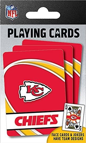 Official Kansas City Chiefs NFL Playing Cards