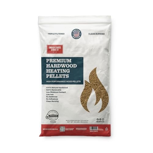 Premium 40 lb. Heating Pellets for Stoves