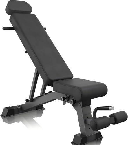 BARWING Heavy-Duty Adjustable Weight Bench - Fitness Made Easy