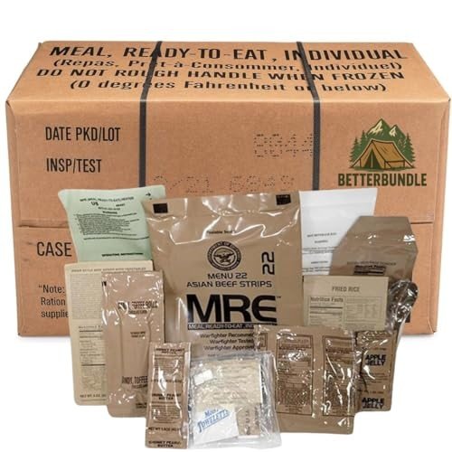12-Pack MRE Meals for Instant Emergency Prep