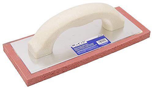 Edward Tools 10” Rubber Sponge Float for Concrete