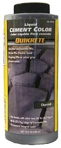 Quikrete Charcoal Liquid Cement Color 10oz - Enhance Concrete